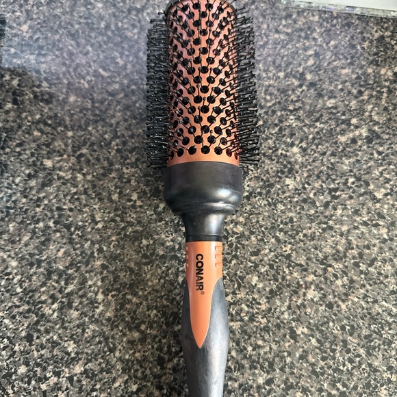 Conair | Accessories | Conair Copper And Black Round Hair Brush | Poshmark